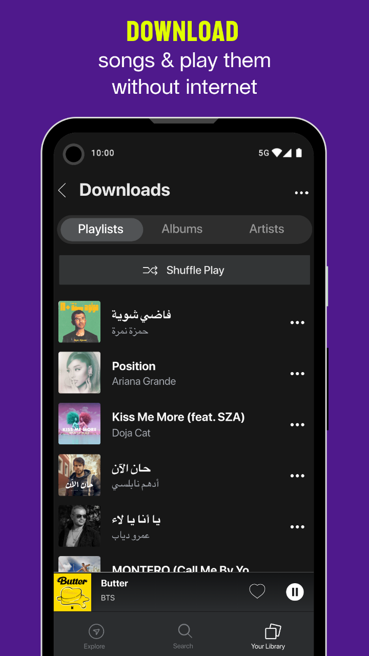 Anghami MOD APK 6.1.201 (Premium Unlocked) for Android