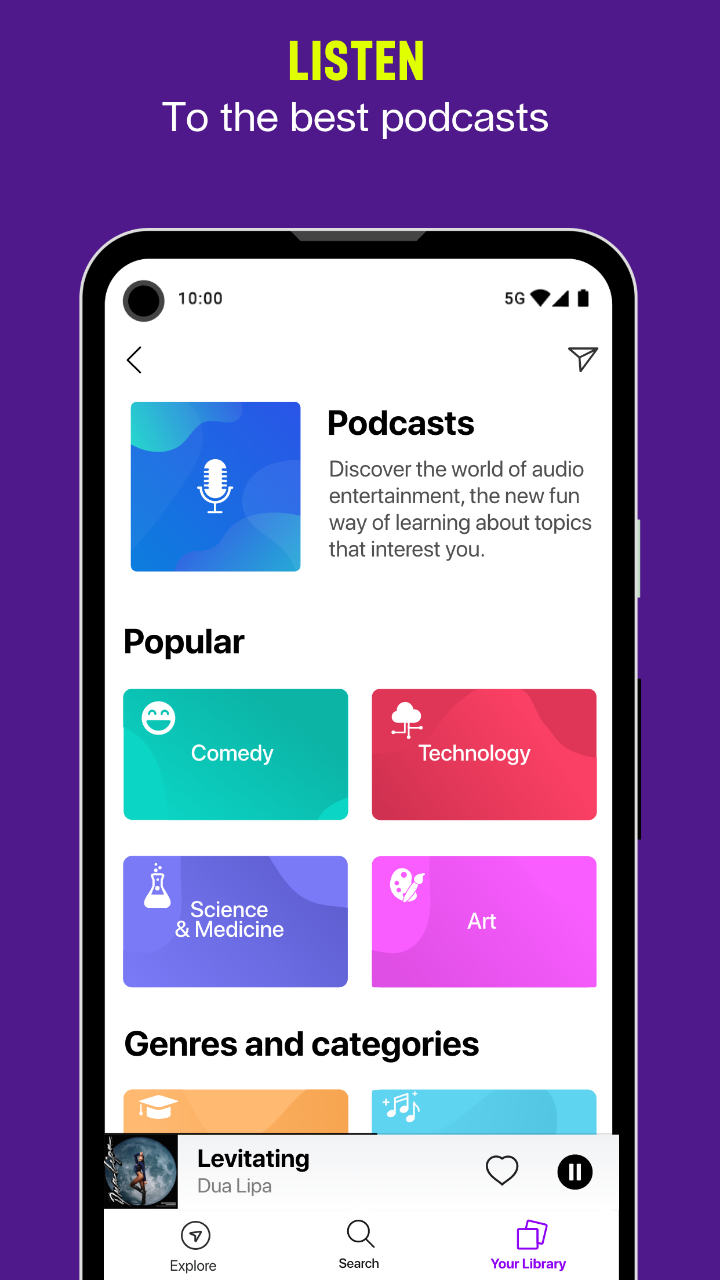 Anghami MOD APK 6.1.201 (Premium Unlocked) for Android