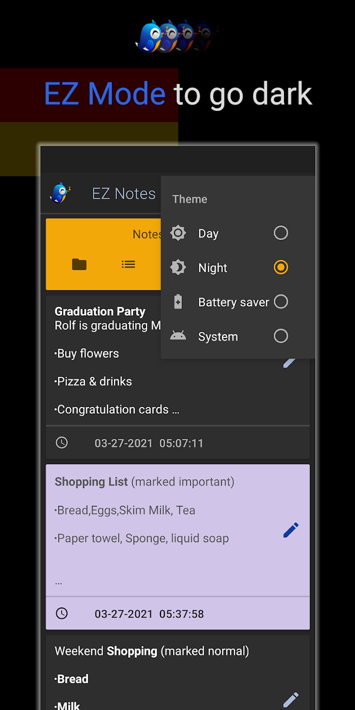 EZ Notes MOD APK 9.3.0 (Premium Unlocked) for Android