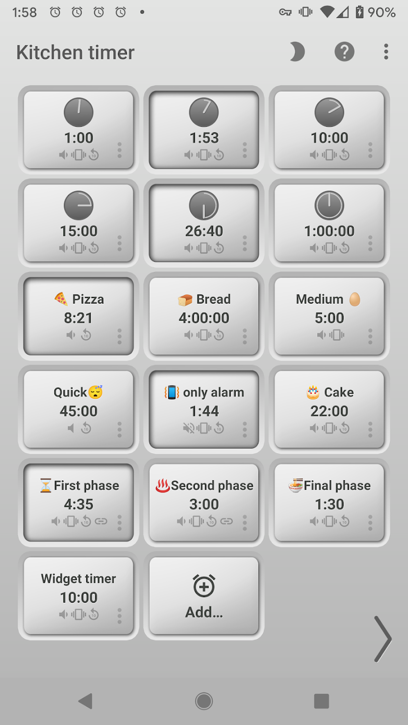 Kitchen Multi-Timer MOD APK 4.6.6 (Premium Unlocked) for Android
