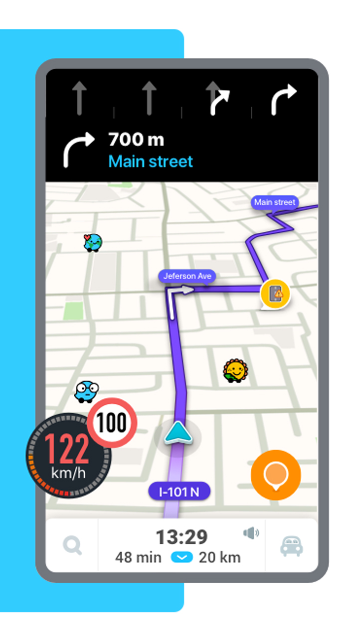 Waze Navigation & Live Traffic MOD APK 4.92.0.3 (Optimized) for Android
